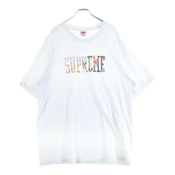[商品番号]3225J250008[ブランド]SUPREME（シュプリーム）[モデル]24AW Tera Patrick Collegiate Tee テラ パトリック ロゴプリント クルーネック 半袖Tシャツ カットソー ホワイト[販売店...