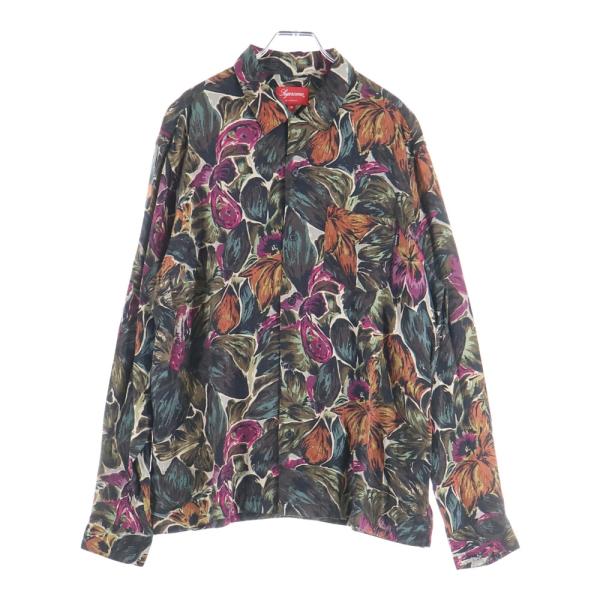 [商品番号]3225K150016[ブランド]SUPREME（シュプリーム）[モデル]17AW Painted Floral Rayon Shirt フラワー 総柄 レーヨン 長袖シャツ マルチ[販売店舗]BRING THRIFT CLOSET