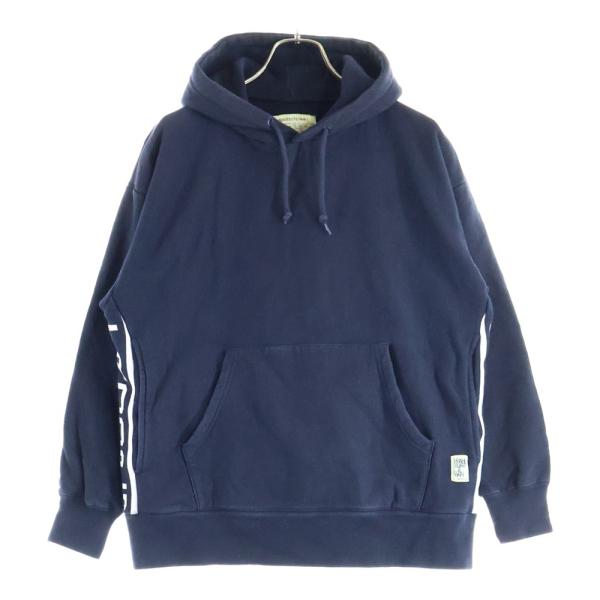 [商品番号]3226A050011[ブランド]SSZ（エスエスズィー）[モデル]サイドロゴ コットン フーディー スウェットパーカー ネイビー 11-13-2565-120[販売店舗]BRING オンラインショップ