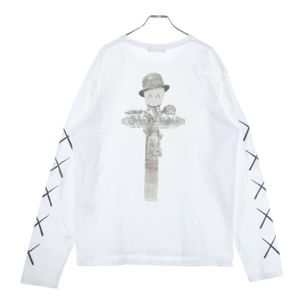 [商品番号]3226A150026[ブランド]Original Fake（オリジナルフェイク）[モデル]00s × KAWS L/S TEE カウズ コンパニオン アームプリント クルーネック ロングスリーブ 長袖Tシャツ カットソー ホワ...