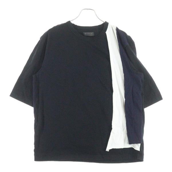 [商品番号]3226A200018[ブランド]s'yte（サイト）[モデル]25SS TRIPLE LAYERED トリプル レイヤード クルーネック 半袖Tシャツ カットソー ブラック UT-T19-806[販売店舗]BRING オンライ...