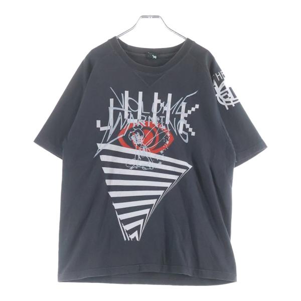 [商品番号]3226B020014[ブランド]VINTAGE（ヴィンテージ）[モデル]00s TAR VOLUME WARNING JUNK S/S Tee ティーエーアール 両面プリント クルーネック半袖Tシャツ カットソー ブラック[販...