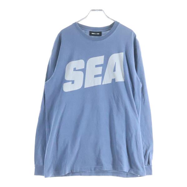 [商品番号]3226B170024[ブランド]WIND AND SEA（ウィンダンシー）[モデル]21SS Juicy Fresh Tee ジューシー フレッシュ クルーネック ロングスリーブ 長袖Tシャツ カットソー ブルー WDS-21...