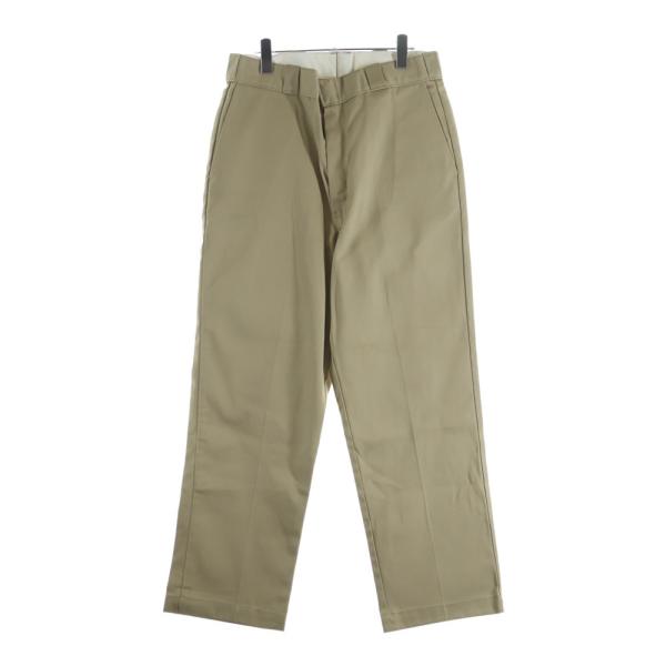 [商品番号]3226D130011[ブランド]Dickies（ディッキーズ）[モデル]80-90s 874 USA製 TALONジップ ワークチノパンツ ベージュ[販売店舗]BRING THRIFT CLOSET