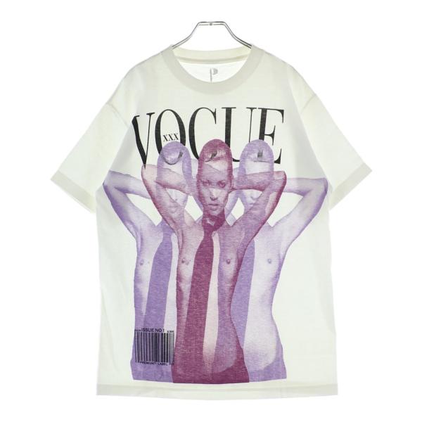 [商品番号]3226E040023[ブランド]NO BRAND（ノーブランド）[モデル]Premium Label VOGUE Kate Moss Tee プレミアムレーベル ケイト・モス パロディプリント クルーネック 半袖Tシャツ カッ...