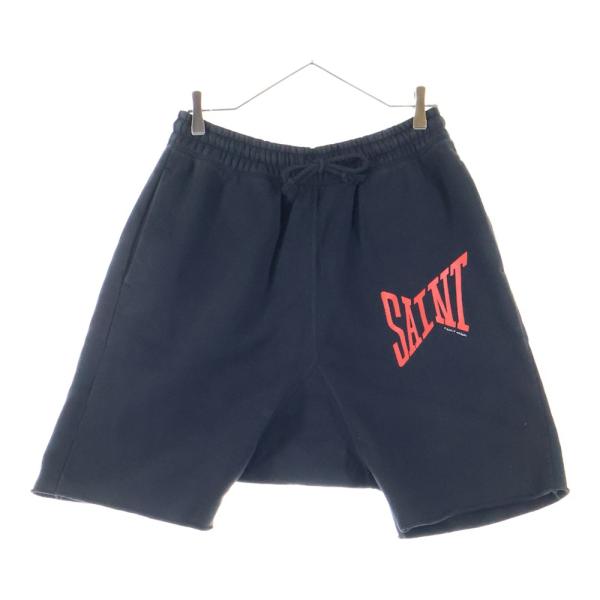 [商品番号]3325J260008[ブランド]SAINT MICHAEL（セントマイケル）[モデル]21SS Sweat Shorts Logo フロントロゴ スウェットショーツ ハーフパンツ ブラック SM-S21-0000-038[販売...