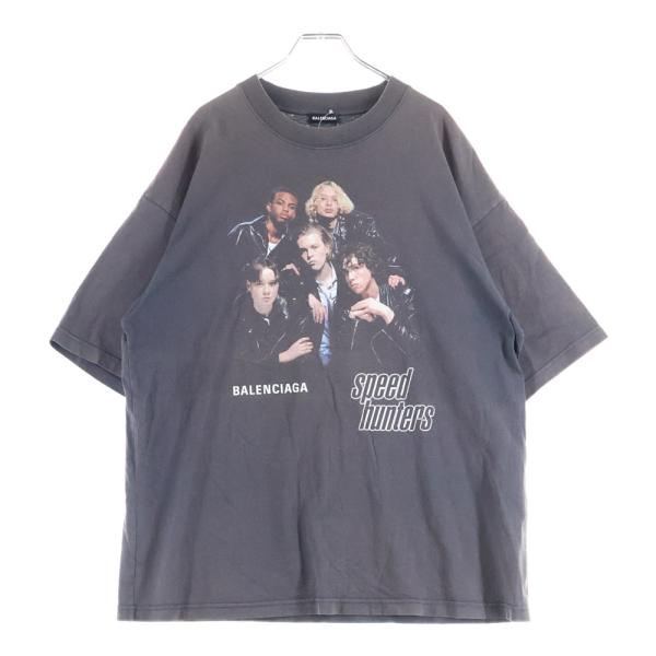 [商品番号]3325K070011[ブランド]BALENCIAGA（バレンシアガ）[モデル]19AW SPEED HUNTERS スピードハンターズプリント クルーネック半袖Tシャツカットソー ブラック 541877[販売店舗]BRING仙台店