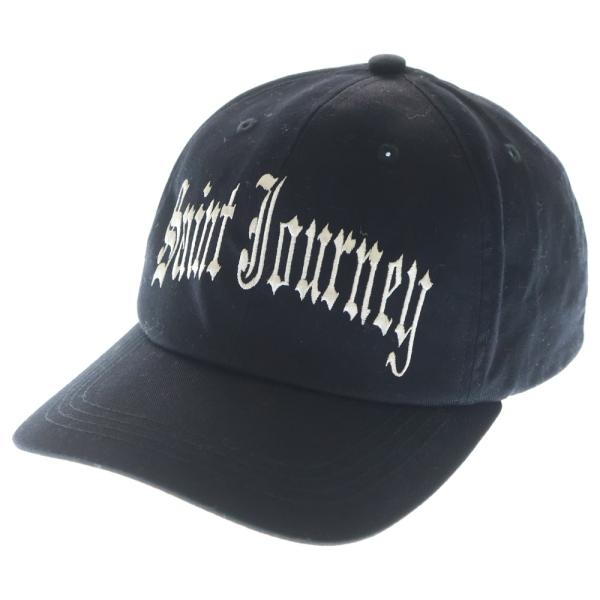 [商品番号]3326A140025[ブランド]SAINT MICHAEL（セントマイケル）[モデル]24AW SAINT JOURNEY CAP SM-YS1-0000-076 ロゴ刺繍帽子 キャップ ブラック[販売店舗]BRING仙台店