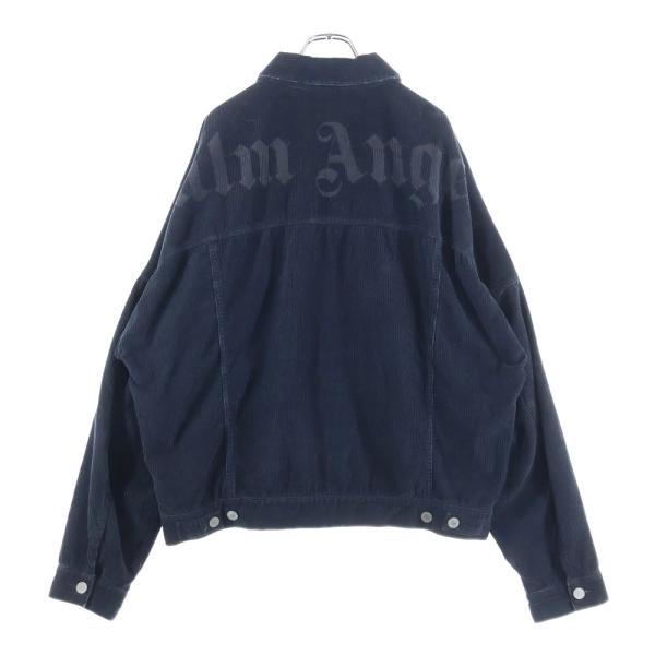 [商品番号]3326A150010[ブランド]Palm Angels（パームエンジェルス）[モデル]ロゴデザイン コーデュロイジャケット ブラック PMYE006F21DEN001[販売店舗]BRING仙台店