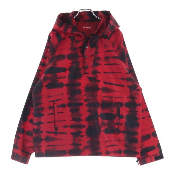 [商品番号]3326C010005[ブランド]SUPREME（シュプリーム）[モデル]13SS TIE DYE PULLOVER タイダイ柄 ナイロン プルオーバー レッド/ブラック[販売店舗]BRING仙台店