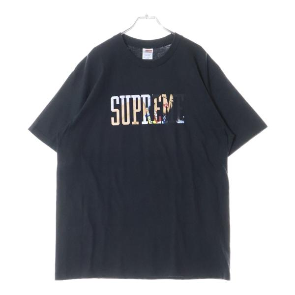 [商品番号]3425H300005[ブランド]SUPREME（シュプリーム）[モデル]24AW Tera Patrick Collegiate Tee テラ パトリック ロゴプリント クルーネック 半袖Tシャツ カットソー ブラック[販売店...