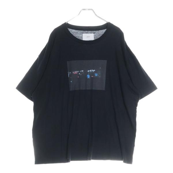 [商品番号]3525H210001[ブランド]Stein（シュタイン）[モデル]22SS PRINT TEE プリントTシャツ 半袖クルーネックカットソー ST.390-1 ブラック[販売店舗]BRING福岡天神店