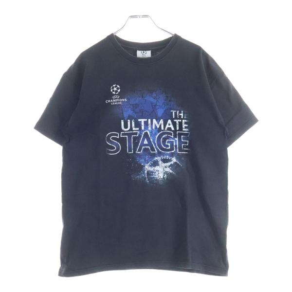 [商品番号]3525L150030[ブランド]NO BRAND（ノーブランド）[モデル]UEFA CHAMPIONS LEAGUE サッカー チャンピオンズリーグ 半袖Tシャツカットソー ブラック[販売店舗]BRING オンラインショップ