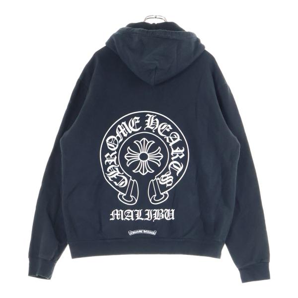 [商品番号]3525L270014[ブランド]CHROME HEARTS（クロムハーツ）[モデル]SWTSHRT PLVR マリブ限定 バックホースシュープリント プルオーバーパーカー ブラック[販売店舗]THRIFT CLOSETあべのキ...