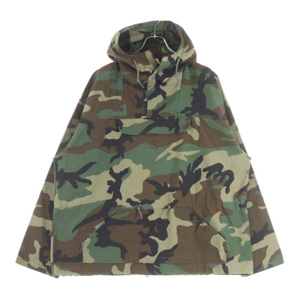 [商品番号]3526A080006[ブランド]ALPHA INDUSTRIES（アルファ インダストリーズ）[モデル]アノラックパーカー ポケット付き グリーン MIL-J-2347[販売店舗]BRING オンラインショップ