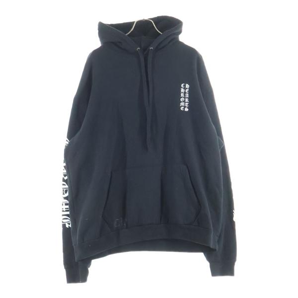 [商品番号]3526B080004[ブランド]CHROME HEARTS（クロムハーツ）[モデル]SWTSHRT PLVR アームロゴプリントプルオーバーパーカー ブラック[販売店舗]BRINGアメリカ村店