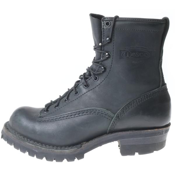 [商品番号]3526B170016[ブランド]Wesco（ウエスコ）[モデル]JOBMASTER ジョブマスター レザーブーツ ブラック[販売店舗]AWESOME原宿店