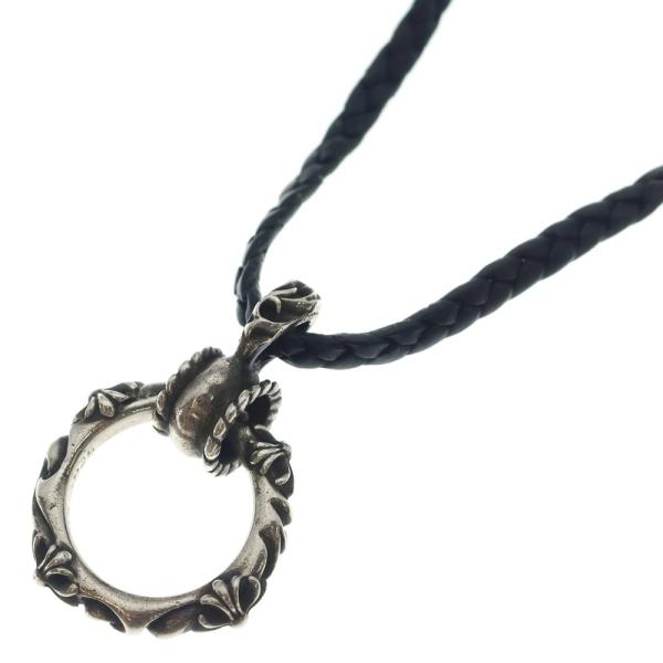 [商品番号]3526C230002[ブランド]CHROME HEARTS（クロムハーツ）[モデル]EW LOOP CROSSBAND アイウェアループSBTバンド スクロールチップ シルバー/ブラック[販売店舗]BRINGアメリカ村店