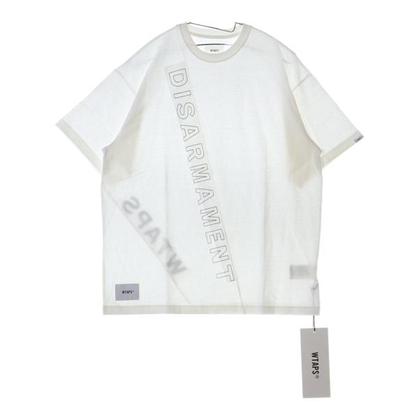 [商品番号]3625H110007[ブランド]WTAPS（ダブルタップス）[モデル]23SS OBJ DISARMAMENT T-shirt 232ATDT-CSM01 コットンジャージーTシャツ 半袖カットソー ホワイト[販売店舗]BRI...