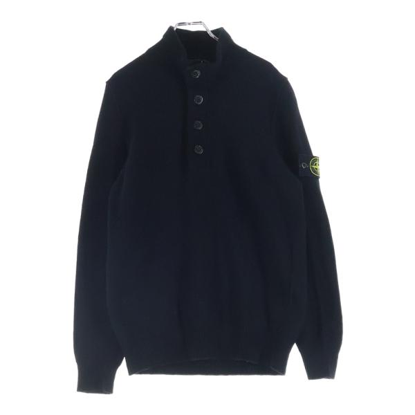 [商品番号]3626B270020[ブランド]STONE ISLAND（ストーンアイランド）[モデル]23AW Half Zip Pullover Knit ハーフジップ プルオーバー ニット ブラック 7915540A3[販売店舗]BRI...