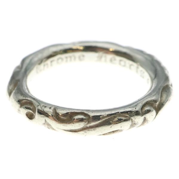 [商品番号]3725I270010[ブランド]CHROME HEARTS（クロムハーツ）[モデル]SCRL BAND スクロールバンド リング シルバー BCA351[販売店舗]OneStyle名古屋パルコ店