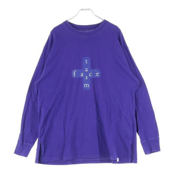 [商品番号]3725L010028[ブランド]FACETASM（ファセッタズム）[モデル]MKS-TEE-U03 フロントロゴプリント ロングスリーブTシャツ パープル[販売店舗]BRING オンラインショップ