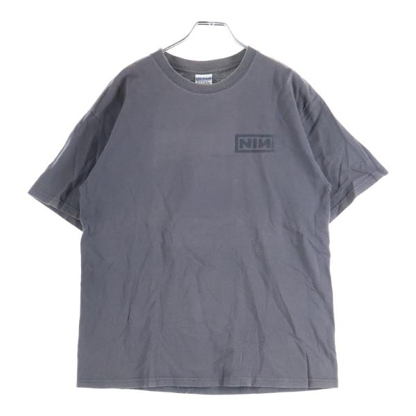 [商品番号]3725L120026[ブランド]VINTAGE（ヴィンテージ）[モデル]00s NINE INCH NAILS TEE ナインインチネイルズ 両面プリント クルーネック 半袖Tシャツ カットソー グレー[販売店舗]AWESOM...