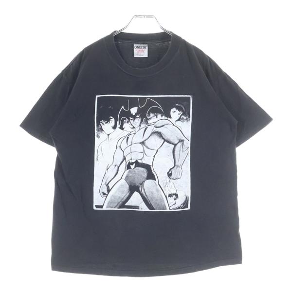 [商品番号]3725L120037[ブランド]VINTAGE（ヴィンテージ）[モデル]90s ZORLAC DEVILMAN TEE ゾーラック デビルマン フロントプリント クルーネック 半袖Tシャツ ブラック[販売店舗]BRING オン...