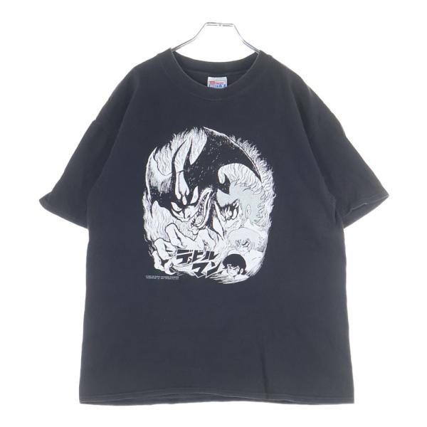 [商品番号]3725L120039[ブランド]VINTAGE（ヴィンテージ）[モデル]90s DEVILMAN TEE デビルマン 両面プリント クルーネック 半袖Tシャツ カットソー ブラック[販売店舗]BRING オンラインショップ