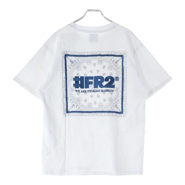 [商品番号]3725L200001[ブランド]FR2（エフアールツー）[モデル]ロゴプリント 半袖Tシャツ カットソー ホワイト[販売店舗]BRING オンラインショップ