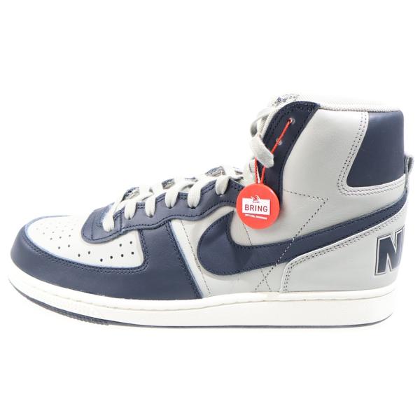 [商品番号]3726A150019[ブランド]NIKE（ナイキ）[モデル]TERMINATOR HIGH GEORGETOWN FB1832-001 ターミネーター ジョージタウン ハイカットスニーカー グレー/ネイビー US10/28cm...
