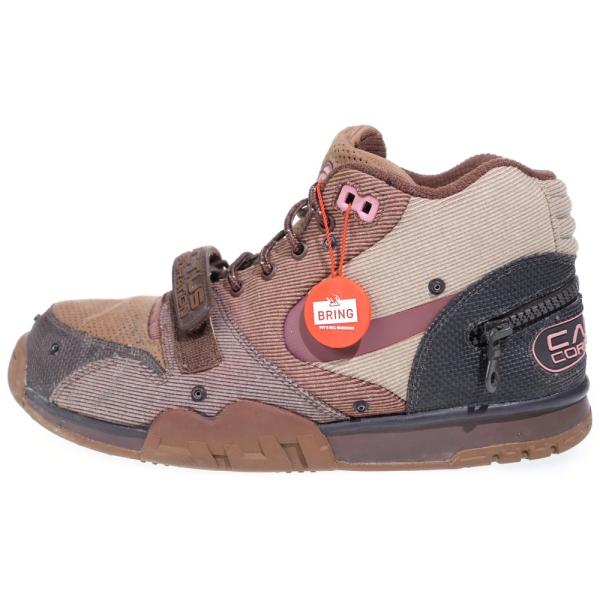 [商品番号]3726B090004[ブランド]NIKE（ナイキ）[モデル]×TRAVIS SCOTT AIR TRAINER 1 SP ARCHAEO BROWN AND RUST PINK DR7515-200 トラヴィススコット エアト...