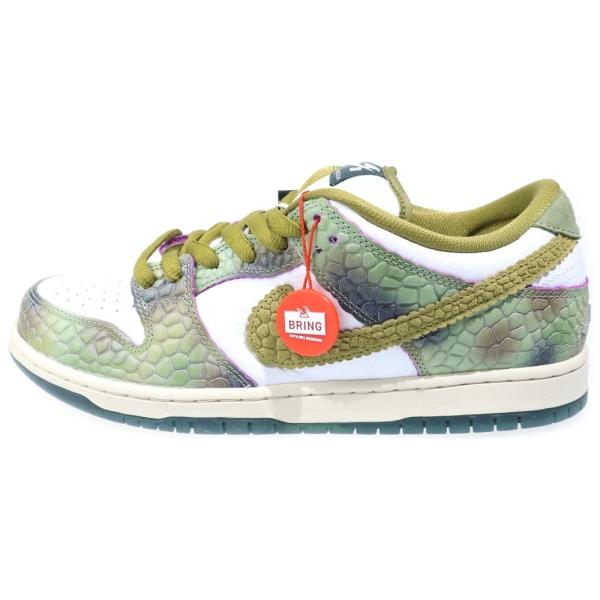 [商品番号]3726B110001[ブランド]NIKE SB（ナイキエスビー）[モデル]×ALEXIS SABLONE DUNK LOW PRO WHITE AND PACIFIC MOSS アレクシスサブローン ダンク プロ ローカットス...