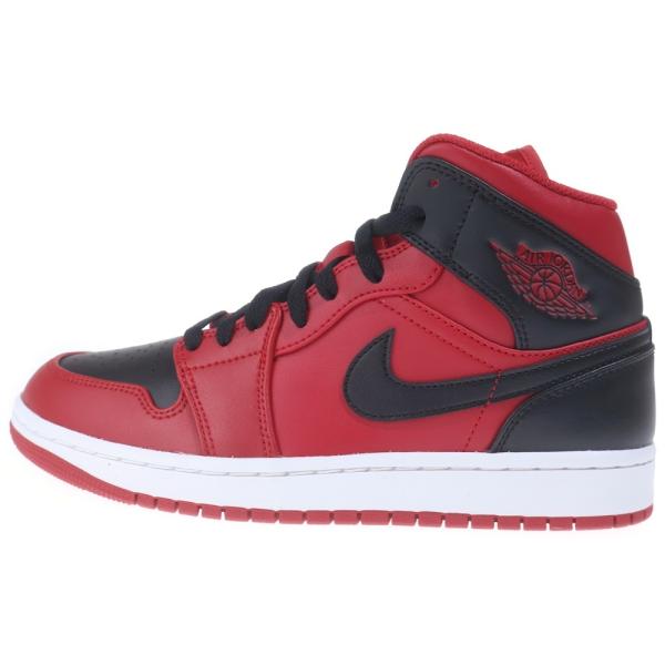 [商品番号]3726D050003[ブランド]NIKE（ナイキ）[モデル]AIR JORDAN 1 MID REVERCE BRED 554724-660 エアジョーダン1 ミッド リバースブレッド ミドルカットスニーカー US7/25.0...