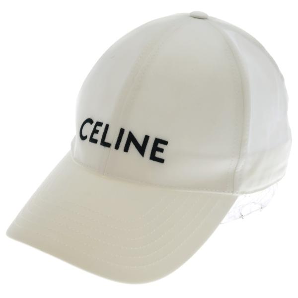 [商品番号]3726D100004[ブランド]CELINE（セリーヌ）[モデル]ロゴ刺繍 ベースボールキャップ 帽子 2AUS9969P ホワイト[販売店舗]BRING WASTE_NOT