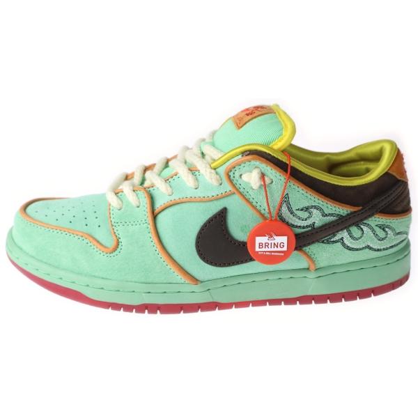 [商品番号]3726D160002[ブランド]NIKE SB（ナイキエスビー）[モデル]DUNK LOW PRO TOURMALINE HF3058-300 ダンク トルマリン ローカットスニーカー US9.5/27.5cm グリーン[販売...