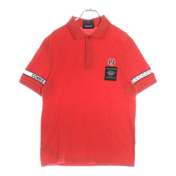 [商品番号]3825H190001[ブランド]FRED PERRY（フレッドペリー）[モデル]×ART COMES FIRST Taped Pique Polo アートカムズファースト 半袖ポロシャツ カットソー SM5121 レッド[販売...