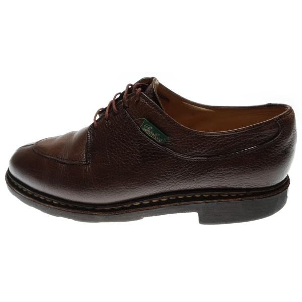 [商品番号]3825K160013[ブランド]PARABOOT（パラブーツ）[モデル]AVIGNON フランス製 アヴィニョン Uチップ グレインレザー ブラウン[販売店舗]BRING福岡天神店