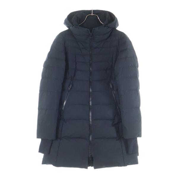 [商品番号]3825L160026[ブランド]HERNO（ヘルノ）[モデル]LAMINAR ジップアップ ナイロンフーデッド ダウンジャケット 6605-506-2 ブラック[販売店舗]BRING福岡天神店