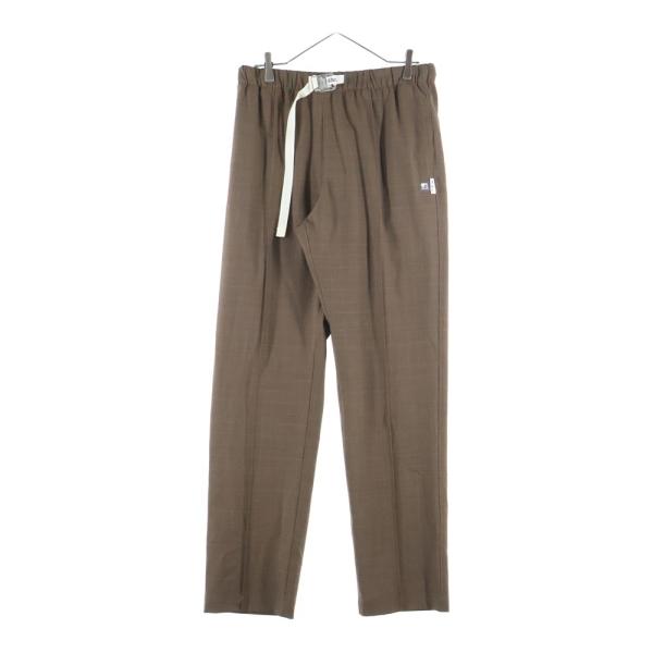 [商品番号]3826A030034[ブランド]Advisory Board Crystals（アドバイザリー ボード クリスタルズ）[モデル]チェック柄 スラックスパンツ ブラウン[販売店舗]BRING福岡天神店