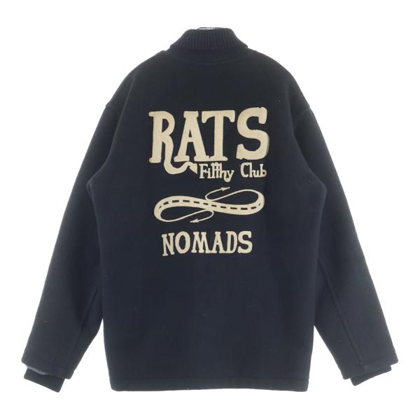 [商品番号]3826B100041[ブランド]RATS（ラッツ）[モデル]PHARAOH JACKET ステッチ ファラオジャケット ブラック[販売店舗]BRING オンラインショップ