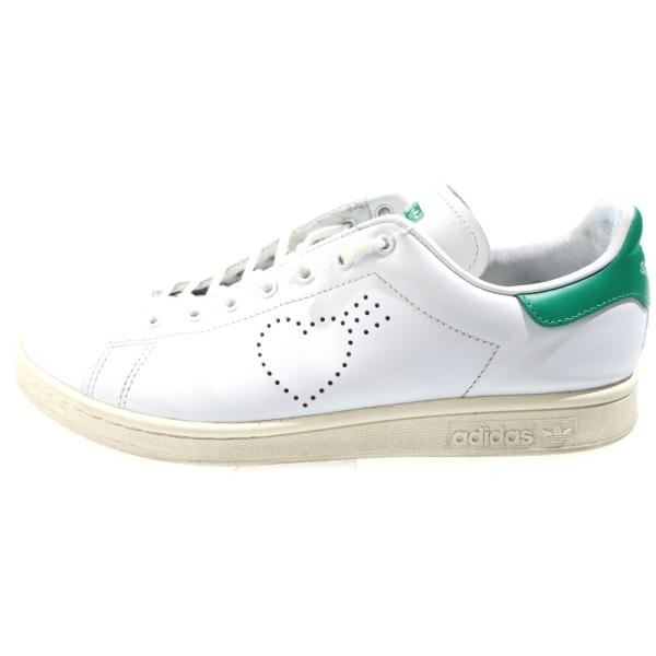 [商品番号]3826B130009[ブランド]adidas（アディダス）[モデル]×HUMAN MADE Stan Smith スタンスミス ハートパンチング ローカットスニーカー ホワイト[販売店舗]BRING オンラインショップ