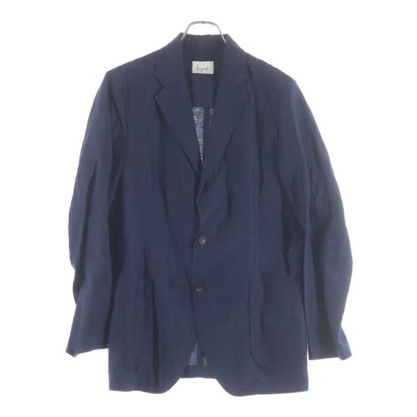 [商品番号]3826B240007[ブランド]NO BRAND（ノーブランド）[モデル]finjack しわ加工 2B テーラードジャケット ネイビー[販売店舗]BRING オンラインショップ