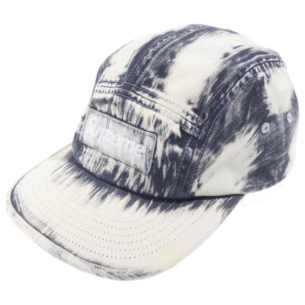 [商品番号]3826D210012[ブランド]SUPREME（シュプリーム）[モデル]24SS Bleached Chino Camp Cap Black ブリーチ チノキャンプ キャップ ホワイト/ブラック[販売店舗]BRING福岡天神店