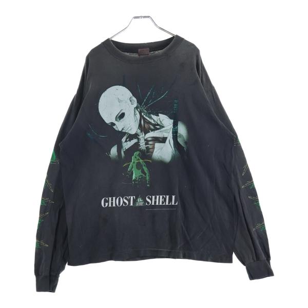 [商品番号]3826F140013[ブランド]SAINT MICHAEL（セントマイケル）[モデル]GS LS TEE GITS 攻殻機動隊 ヴィンテージ加工長袖Tシャツ SM-YS1-0000-C33 ブラック[販売店舗]BRING福岡天神店