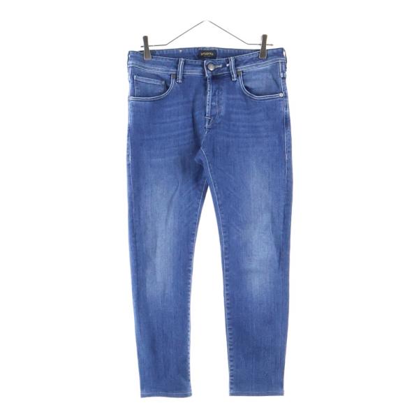 [商品番号]3925K020015[ブランド]INCOTEX（インコテックス）[モデル]バックパッチ デニムパンツ BDPS0002 インディゴ[販売店舗]BRING大宮店