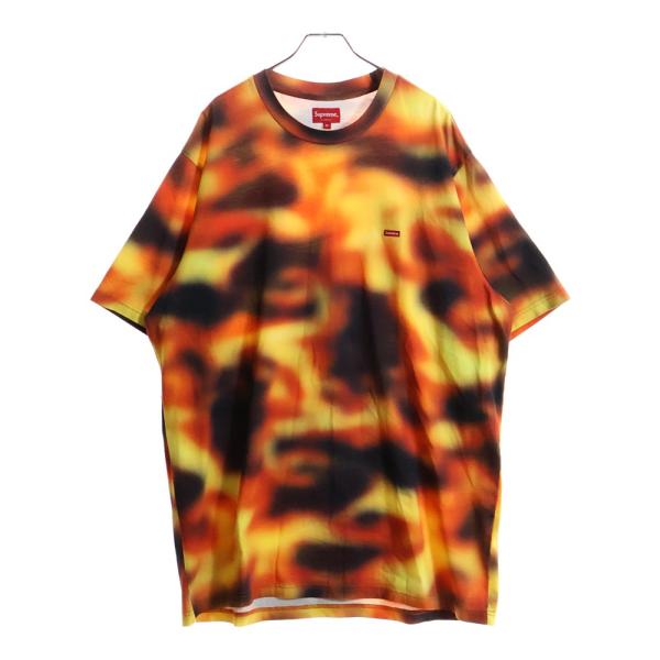 [商品番号]3925K070002[ブランド]SUPREME（シュプリーム）[モデル]23SS Small Box Tee Flames スモールボックスロゴ フレイム柄 クルーネック 半袖Tシャツ カットソー レッド/イエロー[販売店舗]...