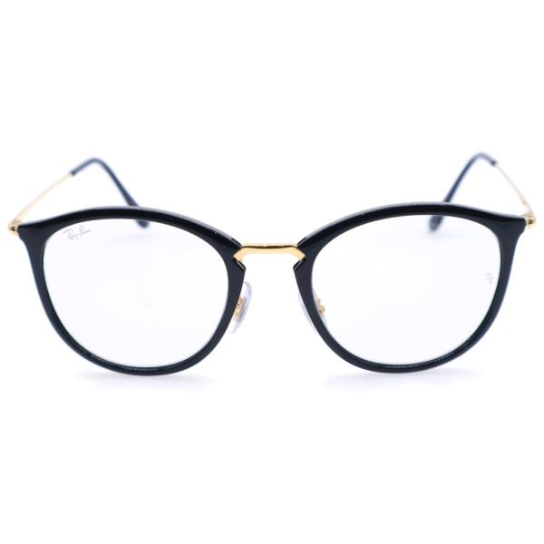 [商品番号]3925K130009[ブランド]Ray Ban（レイバン）[モデル]ウエリントン型 アイウェア 眼鏡 メガネ ブラック/ゴールド RB7140 2000[販売店舗]BRING大宮店