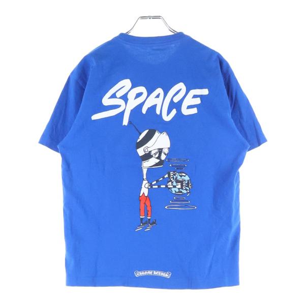 [商品番号]3926A080002[ブランド]CHROME HEARTS（クロムハーツ）[モデル]×MATTY BOY PPO SPACE TEE マッティーボーイ スペース クルーネック 半袖Tシャツ カットソー ブルー[販売店舗]BRI...