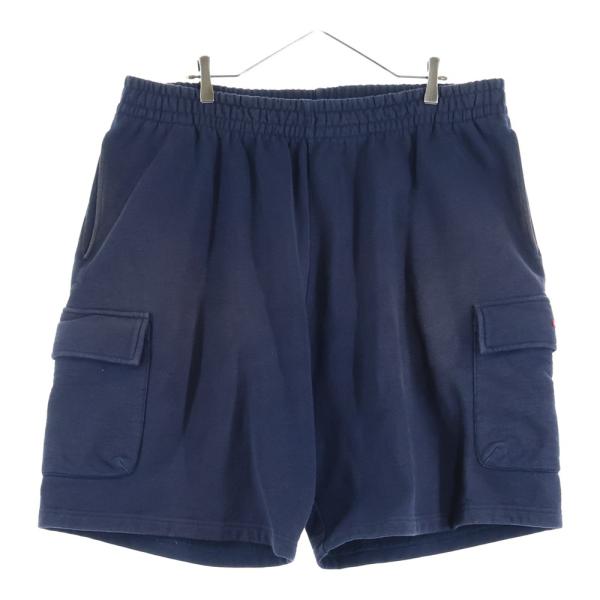 [商品番号]3926A170020[ブランド]SUPREME（シュプリーム）[モデル]23SS Small Box Baggy Cargo Sweatshort スモールボックスロゴ バギー スウェットショーツ ハーフパンツ ネイビー[販売...
